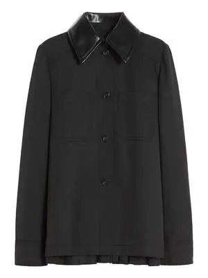 Sportmax Boxy Collar Jacket - Black