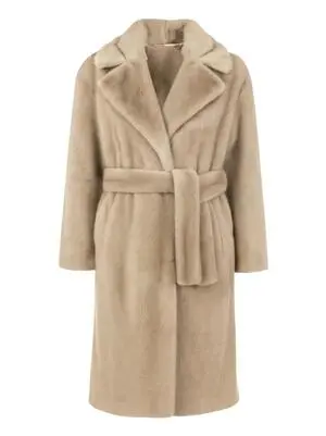 HERNO Herno Belted Lapel Collar Coat