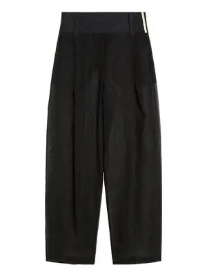 Sportmax Favetta Paneled Trousers - Black