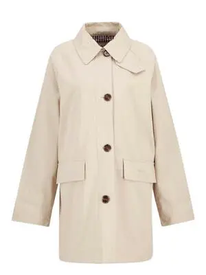 Barbour Buttoned Trench Coat - Mist