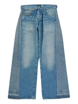 LEVI'S Color-blocked Wide-leg Jeans - Blue