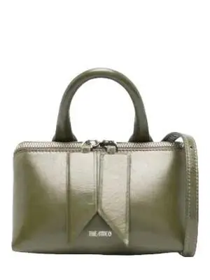Attico Logo Shoulder Bag - Green