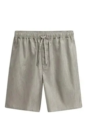 Dior Monogrammed Twill Shorts - Grey