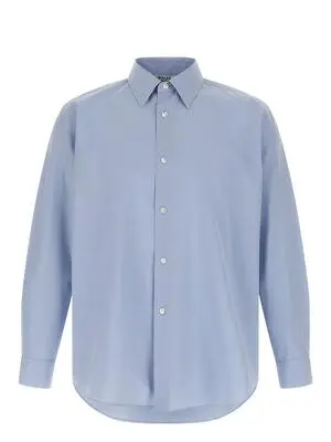 Auralee Long-sleeve Button-up Shirt - Blue