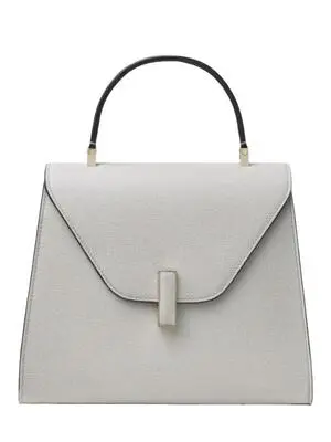 VALEXTRA Iside Medium Top Handle Bag - Gray