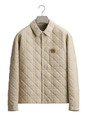DIOR Dior Homme Cannage Logo Patch Overshirt