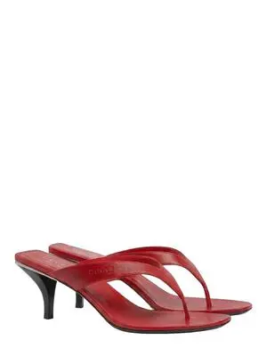 Gucci Vittoria Thong Sandals - Red