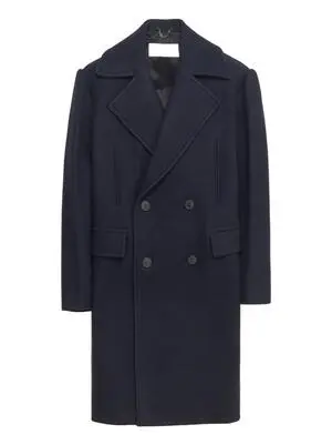 Dries Van Noten Double-breasted Long-sleeved Coat - Black