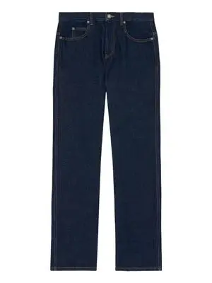 Isabel Marant Étoile Lewys Straight Leg Jeans - Dark Midnight