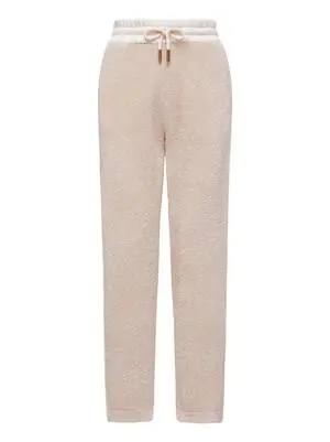 Moncler Teddy Sweatpants - White