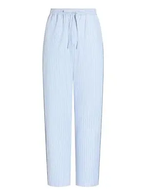 Dolce & Gabbana Striped Drawstring Trousers - Blue