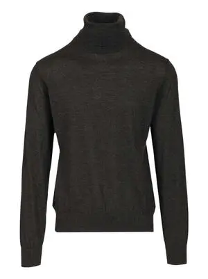 Dolce & Gabbana Cashmere Turtleneck Sweater - Black
