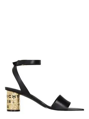 Givenchy Tape-heel Ankle-strap Sandals - Black
