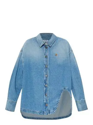 ATTICO Attico Button-Up Denim Shirt