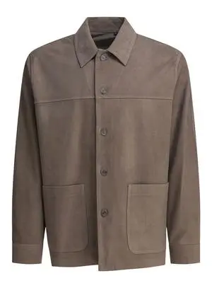 Vince Vince Suede Lambskin Jacket No