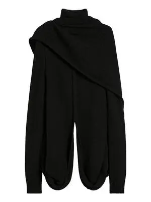 SPORTMAX Sportmax High-Neck Knitted Jumper With Front Slit