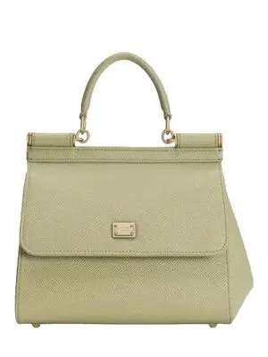 Dolce & Gabbana Medium Sicily Handbag - Green