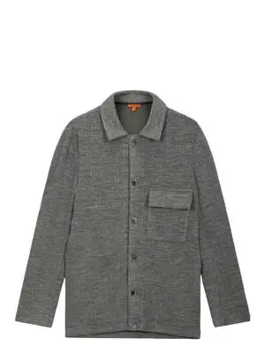 Barena Venezia Textured Shirt Jacket - Black