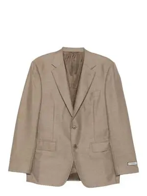 Canali Two-button Wool Blazer - Brown