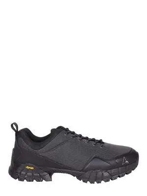 ROA Textured Trail Low-top Sneakers - Black