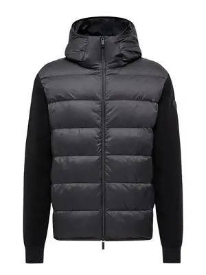 Moncler Padded Zip-up Hoodie - Black