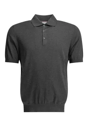 Brunello Cucinelli Short-sleeves Polo Shirt - Grey