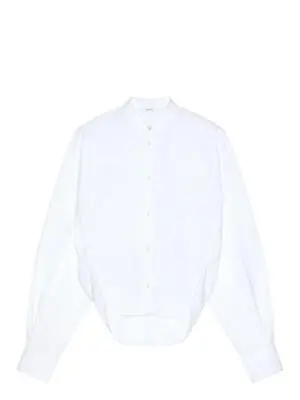 Givenchy Slashed Poplin Shirt - White