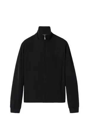 Gucci Stretch Nylon Gabardine Zip Jacket - Black