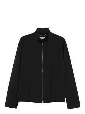 Canali Long-sleeved Casual Jacket - Black