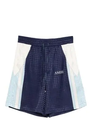Amiri Ma Quad Panel Jacquard Shorts - Blue
