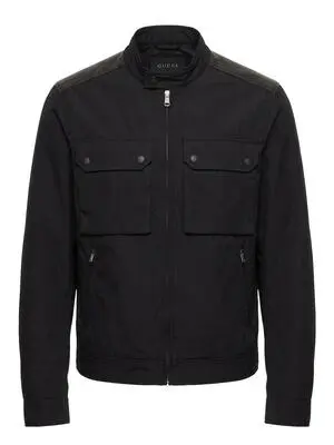 Gucci High-necked Casual Jacket - Black