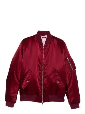 Gucci Zip-up Bomber Jacket - Red