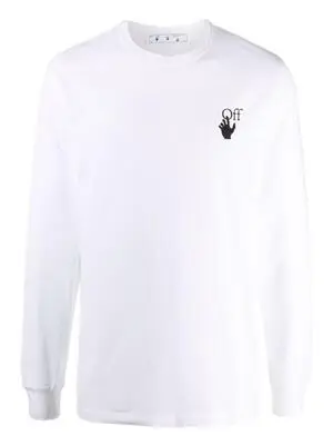 Off-White Degrade Arrow Crewneck T-shirt - White