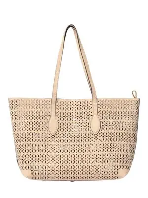 GIANNI CHIARINI Gianni Chiarini Mashup Perforated Tote Bag
