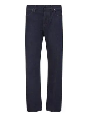 Stone Island Logo Patch Jeans - No