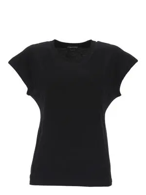 TOM FORD Cap Sleeve T-shirt - Black