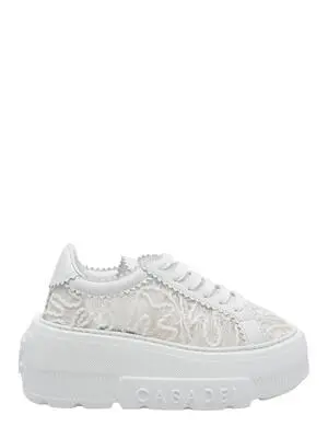 Casadei Casadei Liberty Nexus Platform Sneakers Milk, White