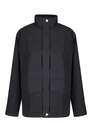 Studio Nicholson Multi-pocket Stand Collar Jacket - Black