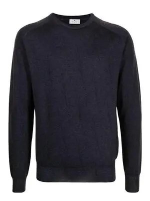 Etro Paisley Patterned Crewneck Sweater - Black