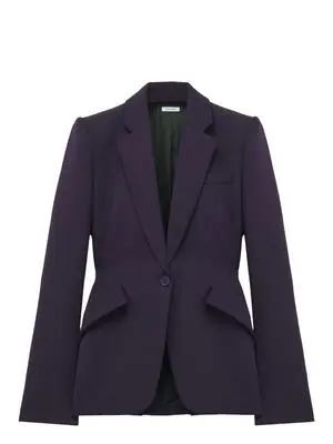 Alexander McQueen Single-breasted Blazer - Violet