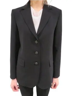 Max Mara Single-breasted Blazer - Black