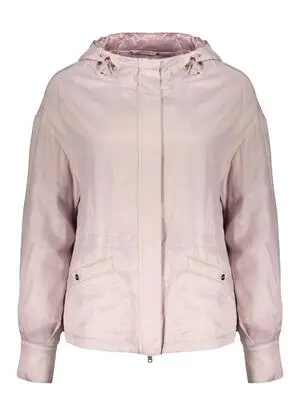 Herno Drawstring Hooded Jacket - Pink