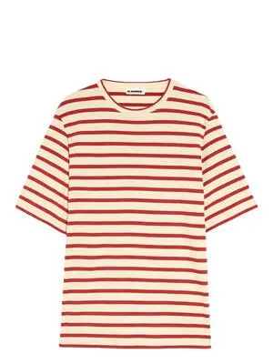 JIL SANDER Jil Sander Striped Cotton T-Shirt