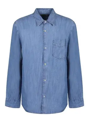 Officine Générale Chest-pocket Button-up Shirt - No