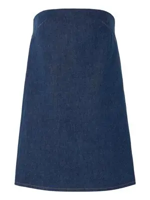 FRAME Frame Strapless Denim Dress