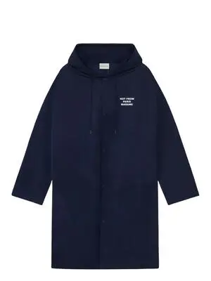 Drole De Monsieur Drôle De La Parka Slogan Parka - Navy Blue