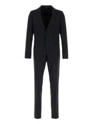 Prada Prada Two-Piece Tailored Suit Blue / Black