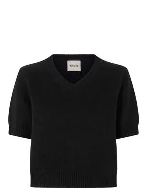 KHAITE Khaite "Jas" Cashmere V-Neck Sweater