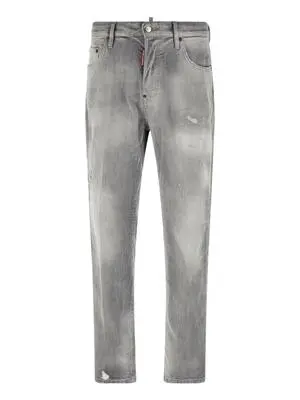 Dsquared2 642 Distressed Jeans - Grey