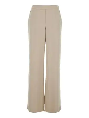 P.a.r.o.s.h Wide Leg Trousers - Beige